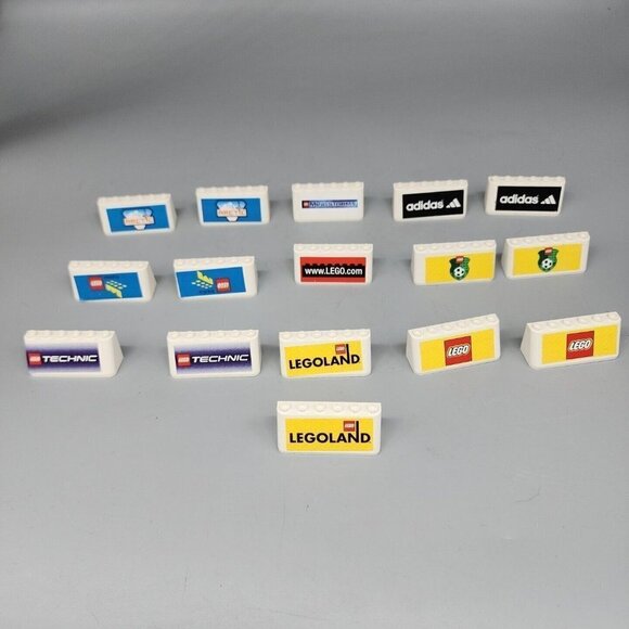 Lego | Toys | 6 Lego Windscreen 1 X 2 X 1 Soccer Billboards Arctic ...